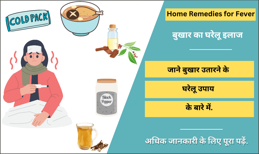 बुखार का घरेलू इलाज - Home Remedies for Fever in Hindi